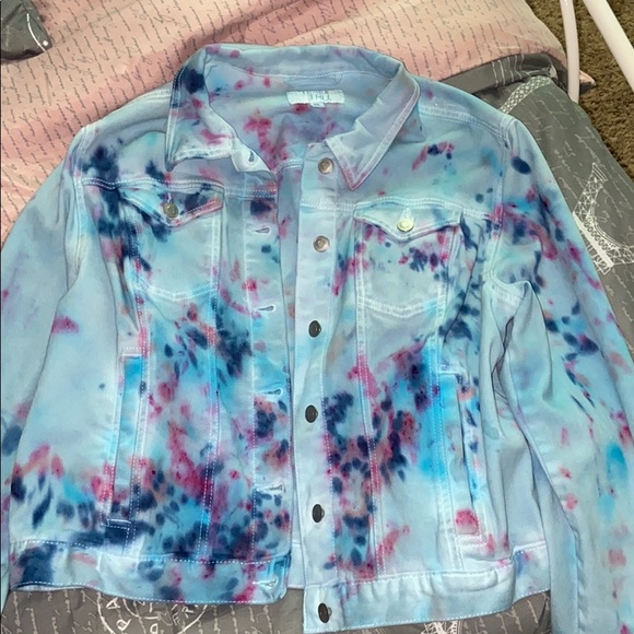 Time and Tru | Jackets & Coats | Tye Dye | Poshmark